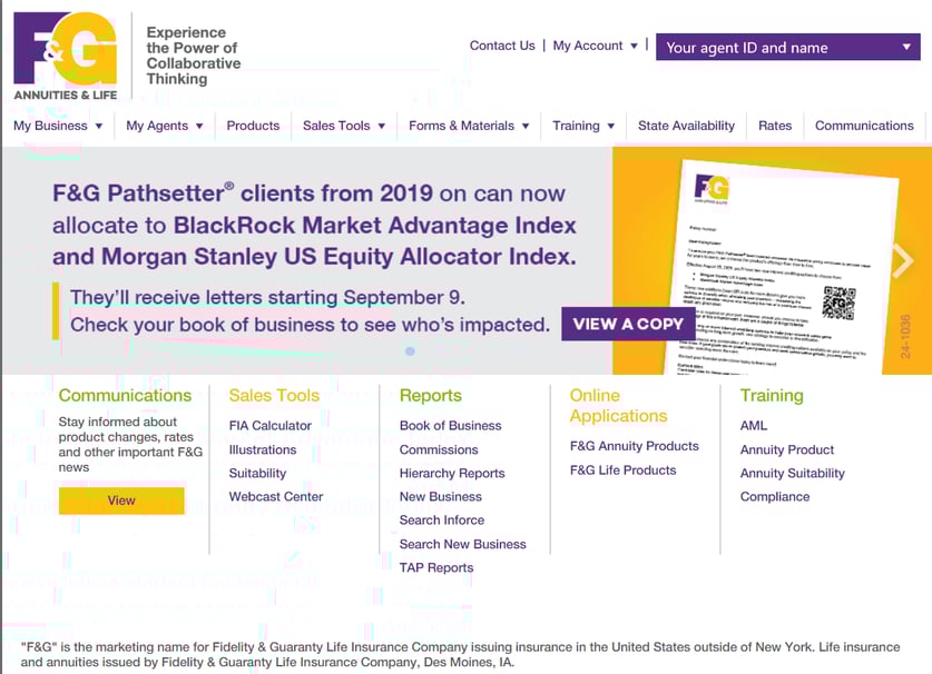Annuity eApp Wiki - Support | F&G